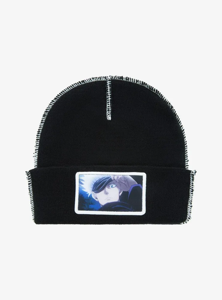 Hot Topic Jujutsu Kaisen Gojo Contrast Stitch Beanie | Hamilton Place