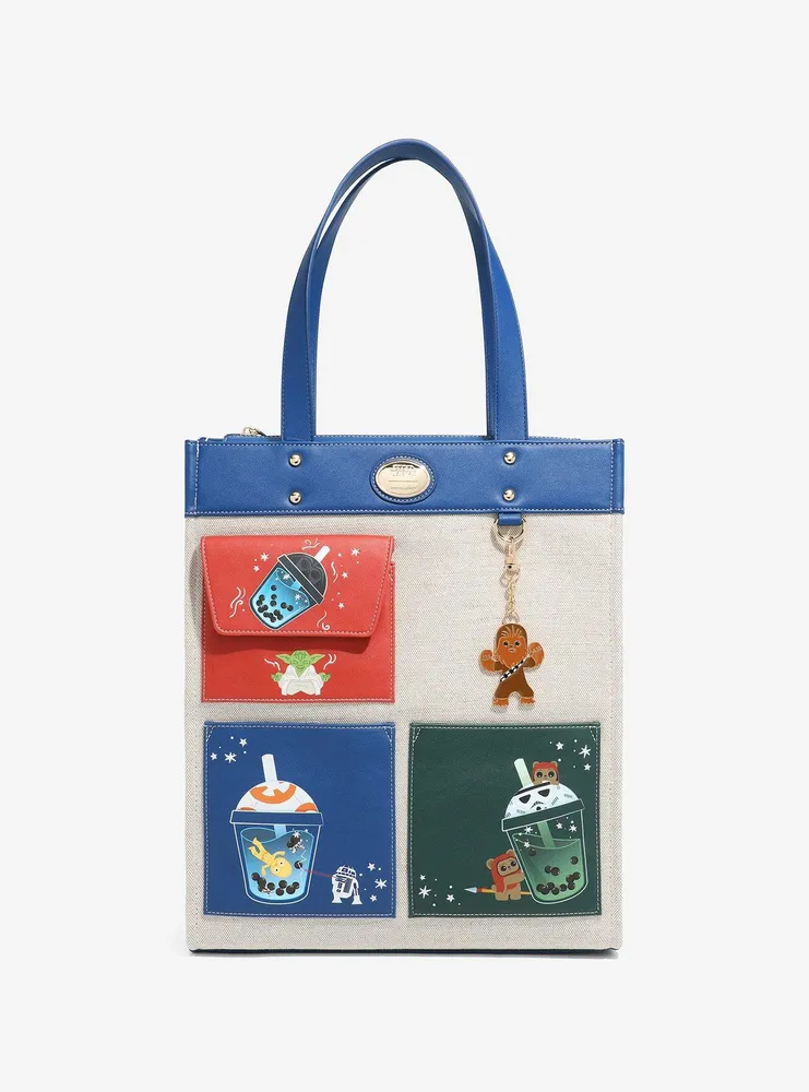 Boxlunch Our Universe Star Wars Characters Boba Tea Tote Bag - BoxLunch ...