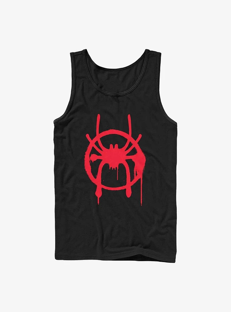 Hot Topic Marvel Spider-Man Miles Morales Symbol Tank | Mall of America®