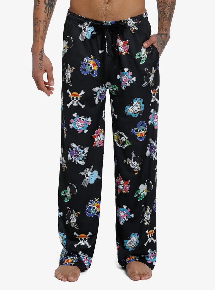 Hot Topic One Piece Jolly Roger Pajama Pants | Liberty Center
