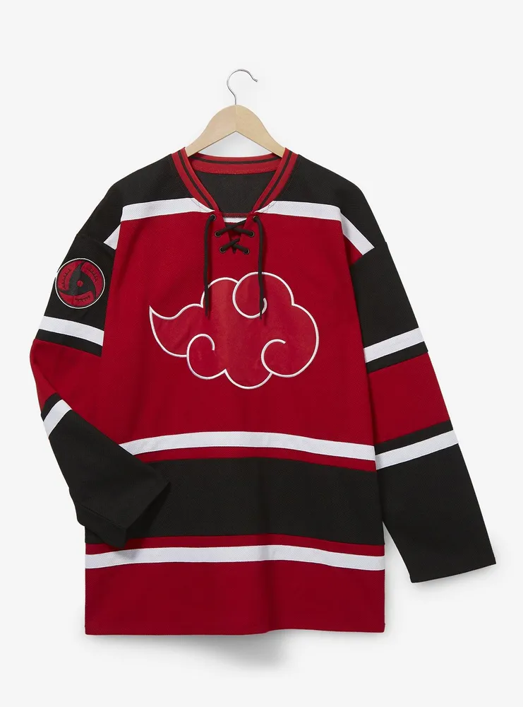 Boxlunch Naruto Shippuden Akatsuki Cloud Hockey Jersey - BoxLunch ...