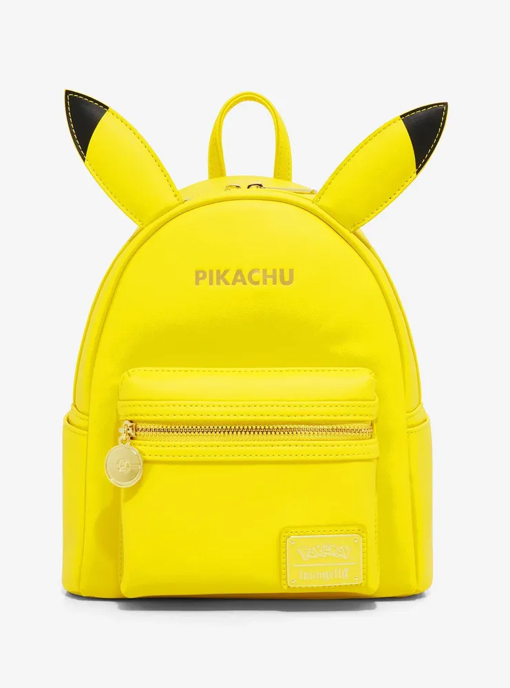 Pokemon Loungefly Pokémon Pikachu Minimalist Figural Mini Backpack ...