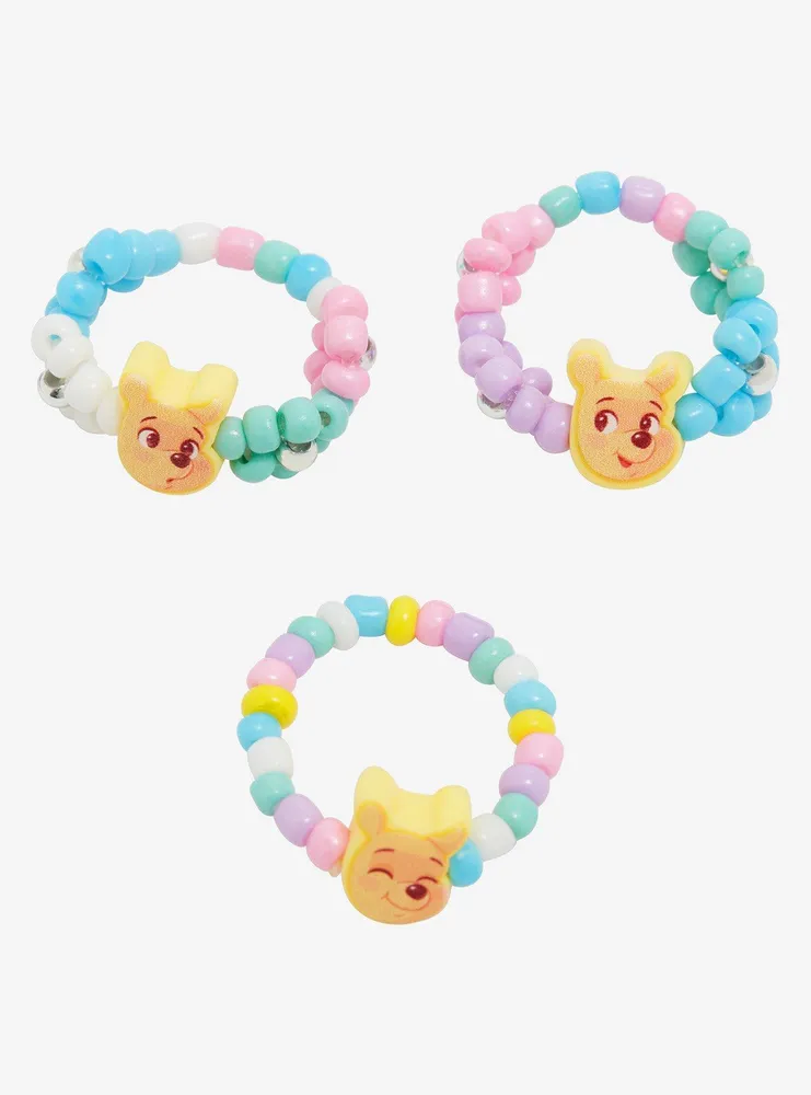 Boxlunch Disney 100 Winnie the Pooh Beaded Ring Set - BoxLunch ...