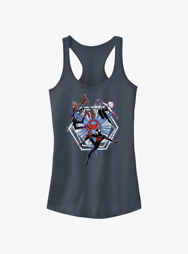 Hot Topic Marvel Spider-Man: Across The Spiderverse Trio Badge Spider ...