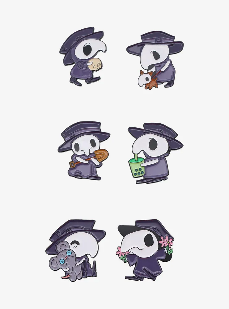 Boxlunch Your Friendly Neighborhood Plague Doctor Blind Box Enamel Pin ...