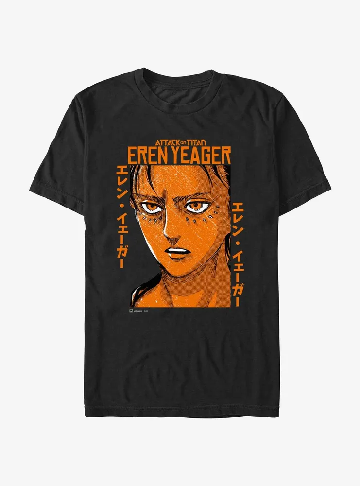 Attack on Titan Eren Yeager Portrait T-Shirt | Mall of America®