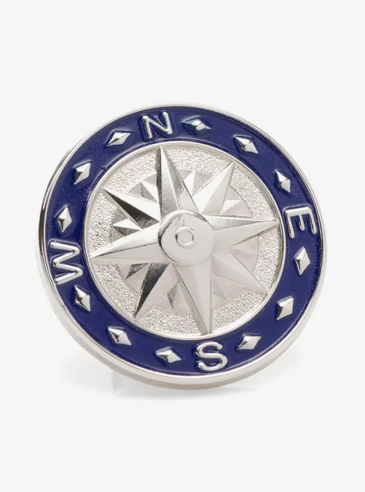 Boxlunch Blue Compass Lapel Pin | Hamilton Place