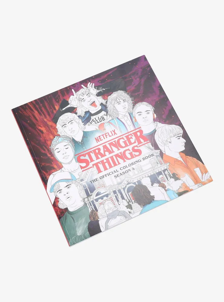 Hot Topic Stranger Things Season 4: The Original Coloring Book ...