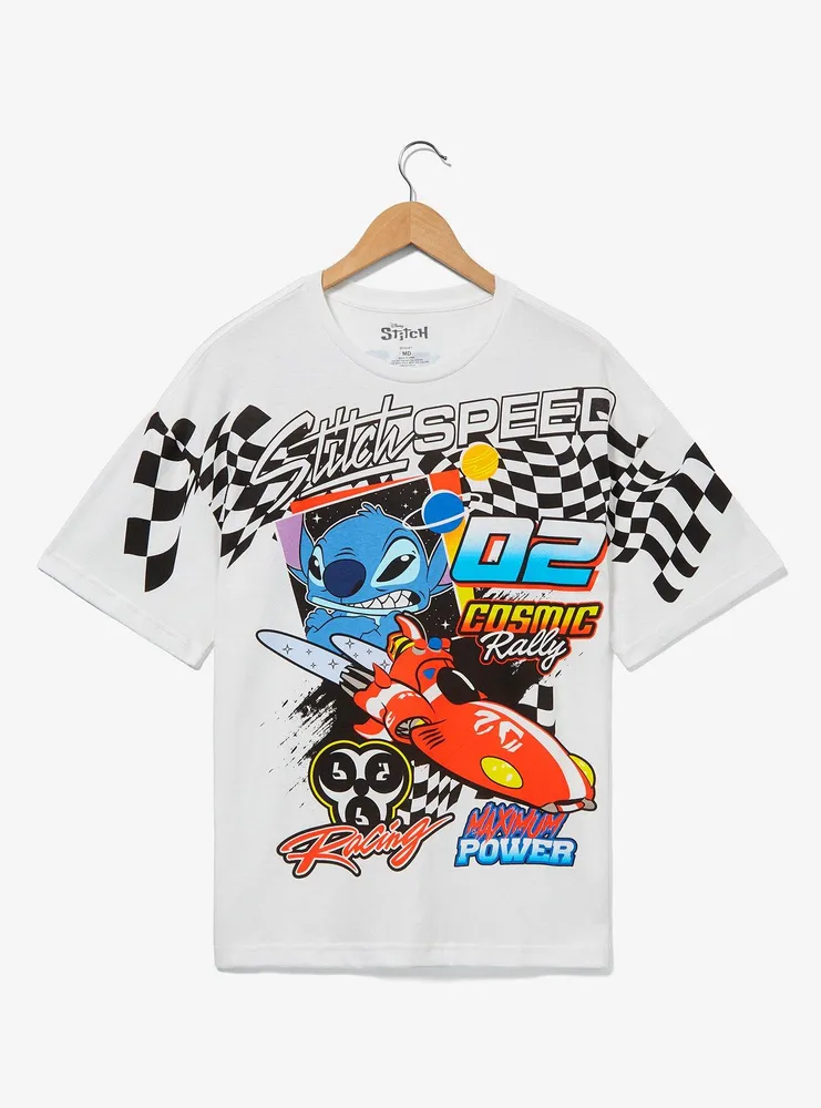 Boxlunch Disney Lilo & Stitch Cosmic Racing T-Shirt — BoxLunch ...
