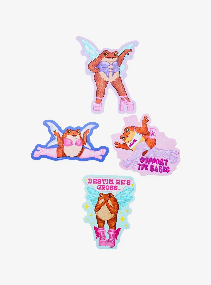 Hot Topic Frog Babes Sticker Pack By A Ziggies | Mall of America®
