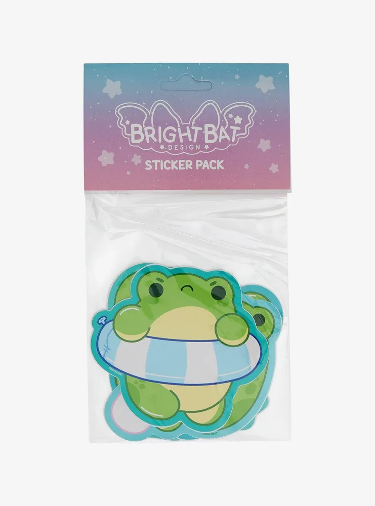 Hot Topic Kawaii Frog Sticker Pack By Bright Bat Design | Mall of America®