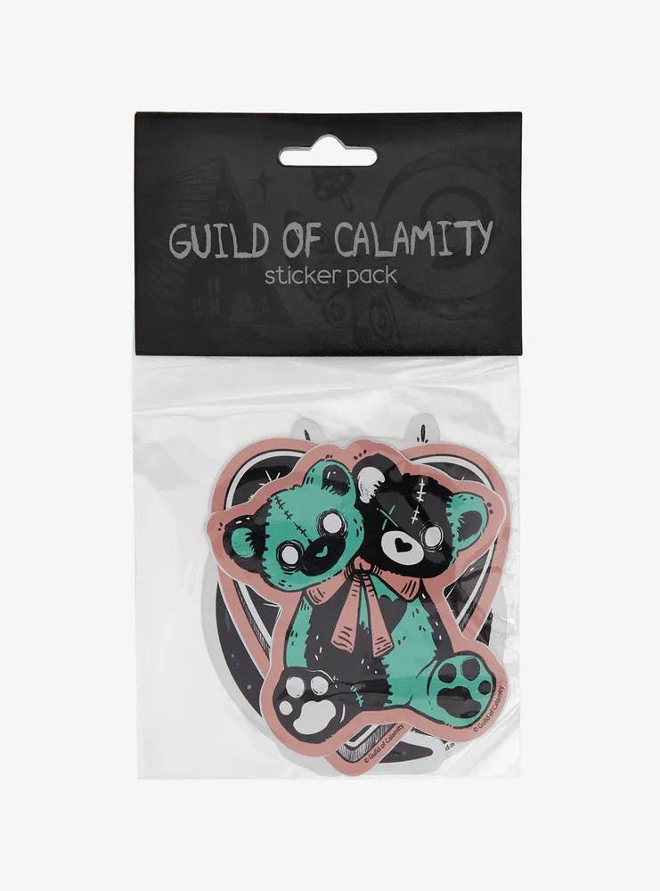 Hot Topic Witchy Cat Planchette Sticker Pack By Guild Of Calamity ...
