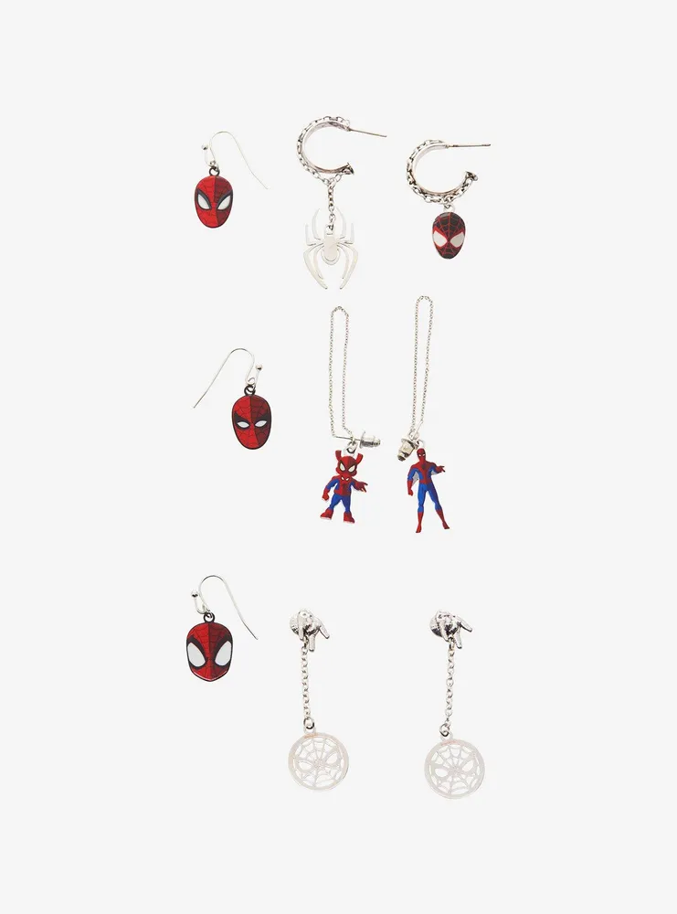 Marvel Spider-Man Mix and Match Earring Set - BoxLunch Exclusive ...