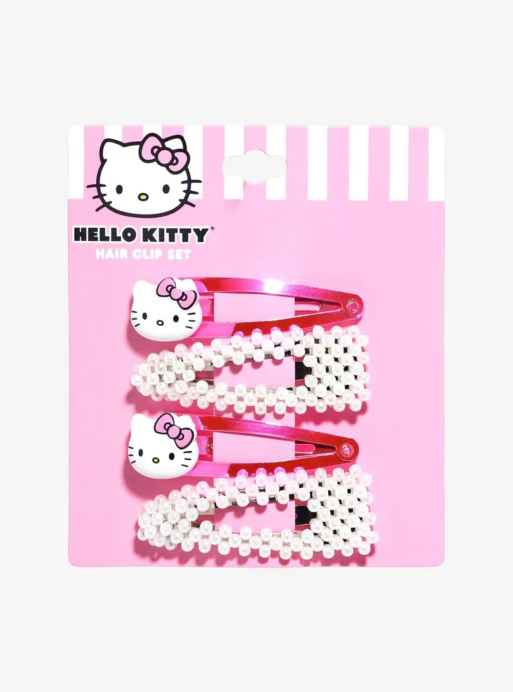 Hot Topic Hello Kitty Pearl Hair Clip Set | Hamilton Place