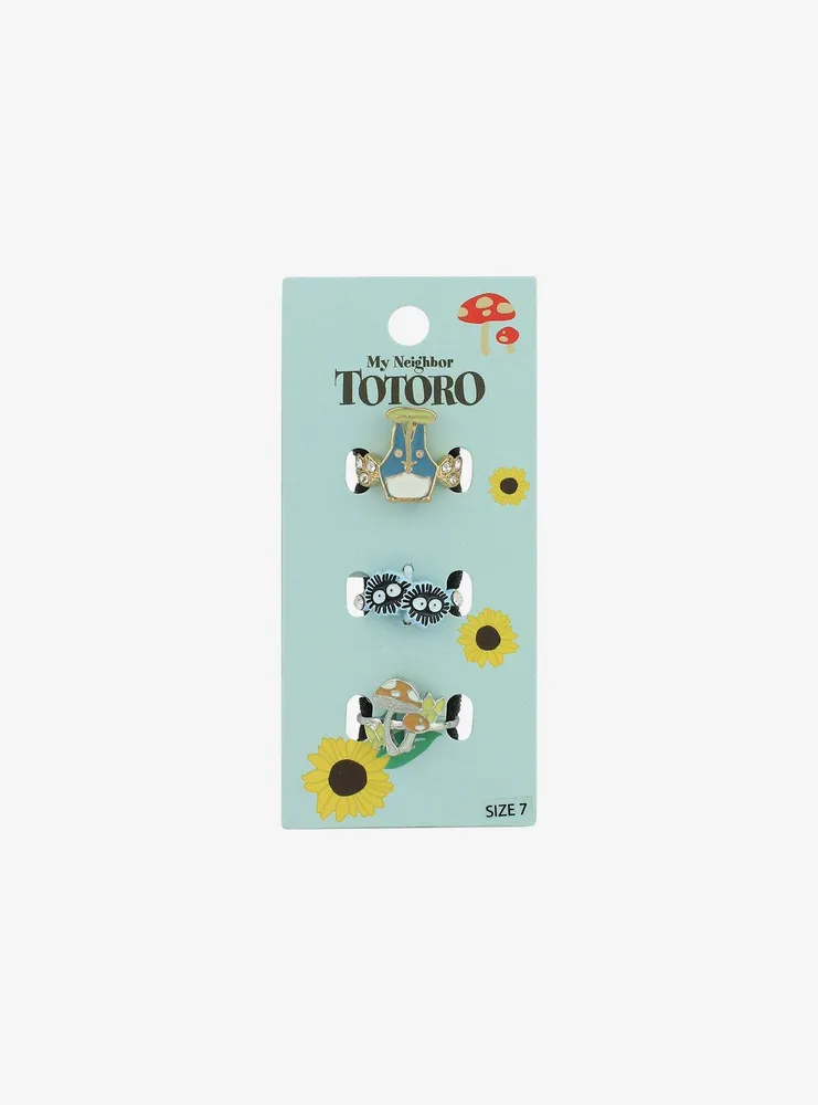Hot Topic Studio Ghibli My Neighbor Totoro Ring Set | Hamilton Place