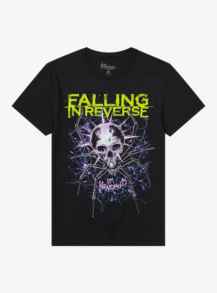 Hot Topic Falling Reverse I'm Venomous Boyfriend Fit Girls T-Shirt ...