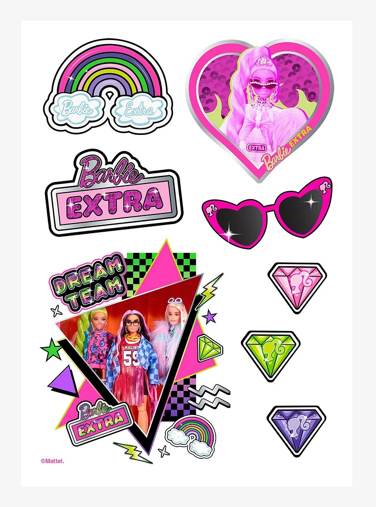 Hot Topic Barbie Extra Sticker Sheet | Hamilton Place