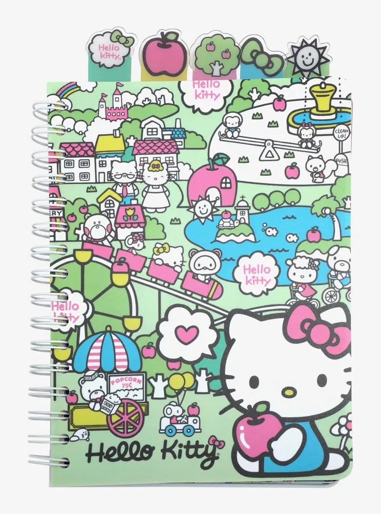 Hot Topic Hello Kitty Pastel Town Tab Journal | Hamilton Place