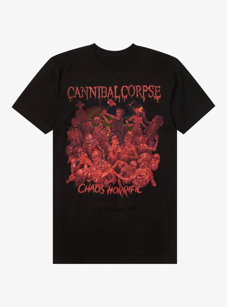 Hot Topic Cannibal Corpse Chaos Horrific T-Shirt | Hamilton Place