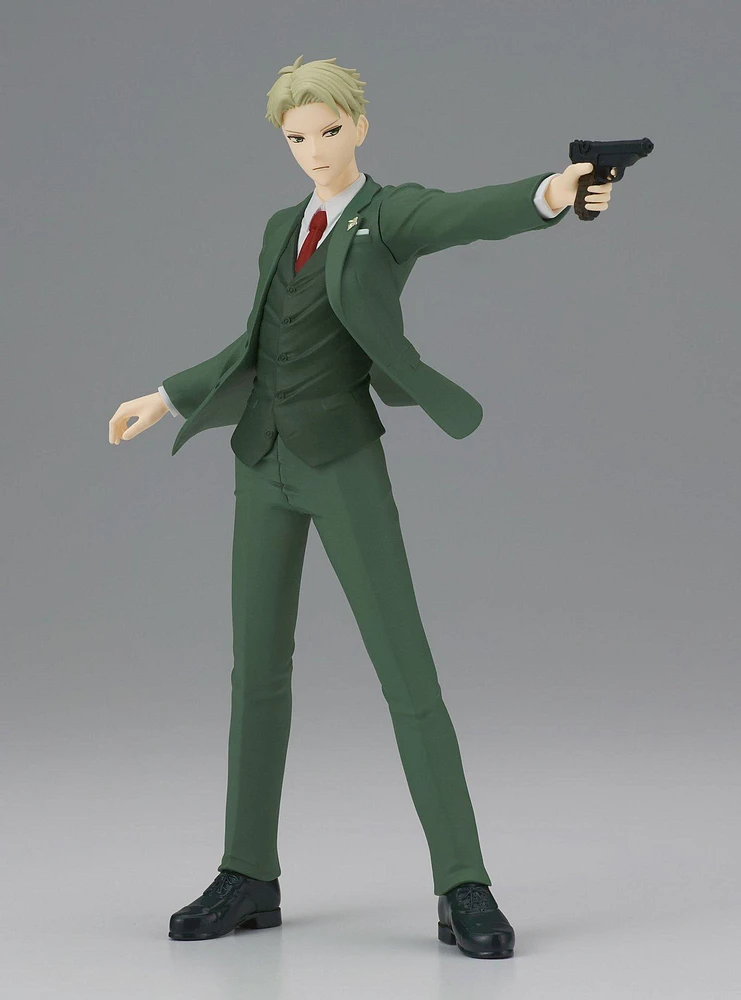 Hot Topic Banpresto Spy X Family Vibration Stars Loid Forger Figure ...