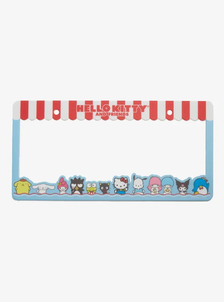 Boxlunch Sanrio Hello Kitty and Friends License Plate Frame - BoxLunch ...