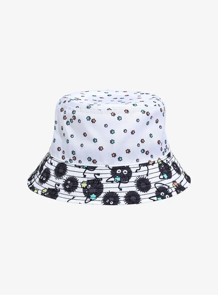 Hot Topic Studio Ghibli Spirited Away Soot Sprites Stars Bucket Hat ...