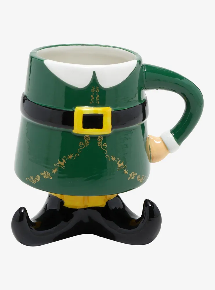 Hot Topic Elf Buddy's Feet Figural Ceramic Mug | Mall of America®