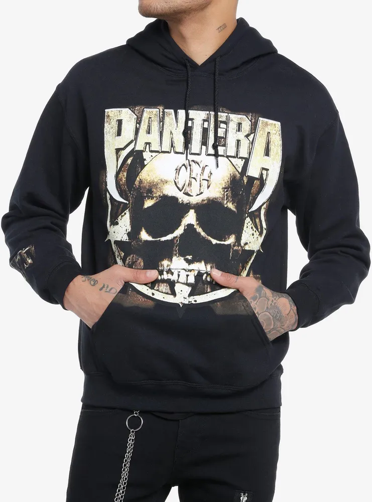 Hot Topic Pantera Cowboys From Hell Skull Hoodie | Hamilton Place