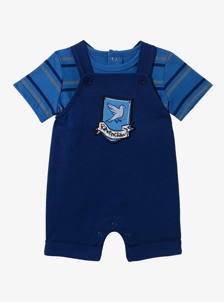 Boxlunch Harry Potter Ravenclaw Crest Infant Overall Set - BoxLunch ...