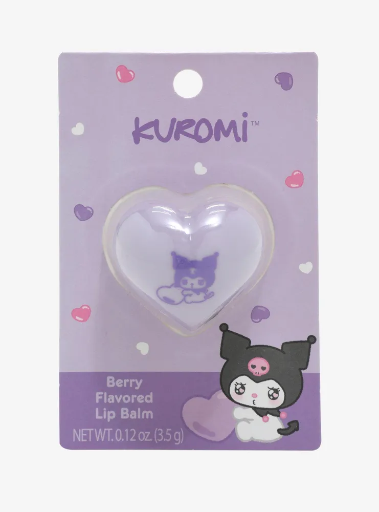 Anime Merch Sanrio Kuromi Berry Flavored Lip Balm — BoxLunch Exclusive ...