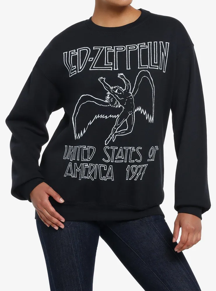Hot Topic Led Zeppelin Icarus Girls Sweatshirt | Hamilton Place