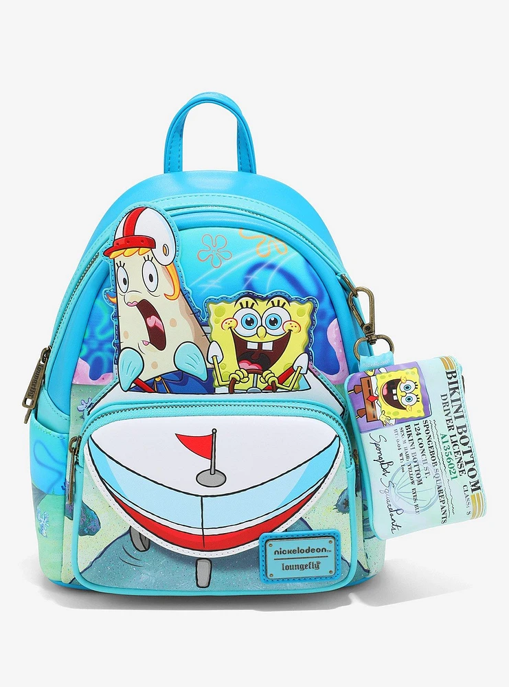 TV Loungefly SpongeBob SquarePants Boating School Mini Backpack - BoxLunch Exclusive | Arden Fair