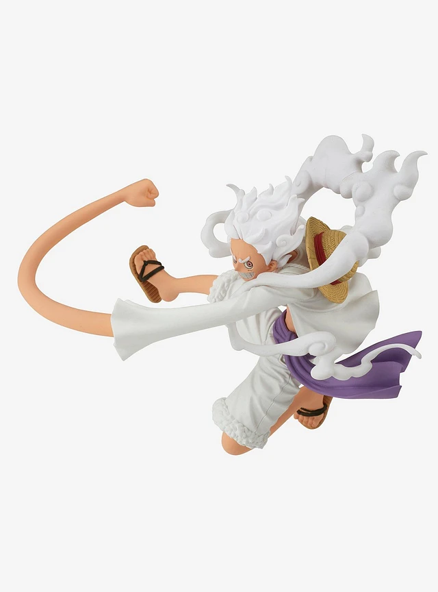 Hot Topic Banpresto One Piece Monkey D. Luffy Gear Five Battle Record ...
