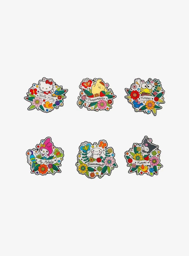 Hot Topic Loungefly Hello Kitty And Friends Tattoo Blind Box Enamel Pin ...