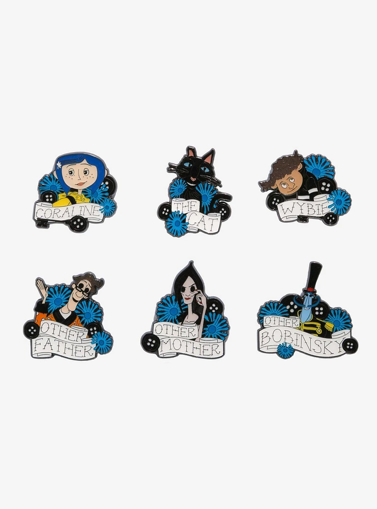 Hot Topic Loungefly Coraline Tattoo Blind Box Enamel Pin | Liberty Center