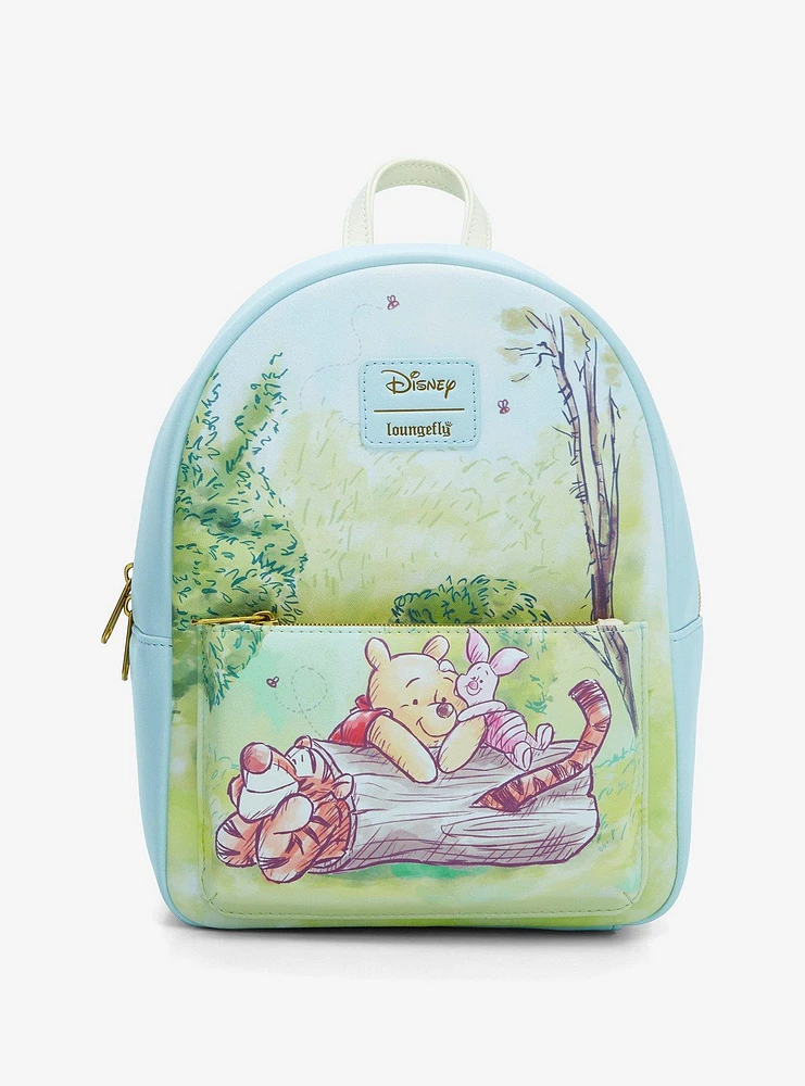 Hot Topic Loungefly Disney Winnie The Pooh Trio Mini Backpack ...