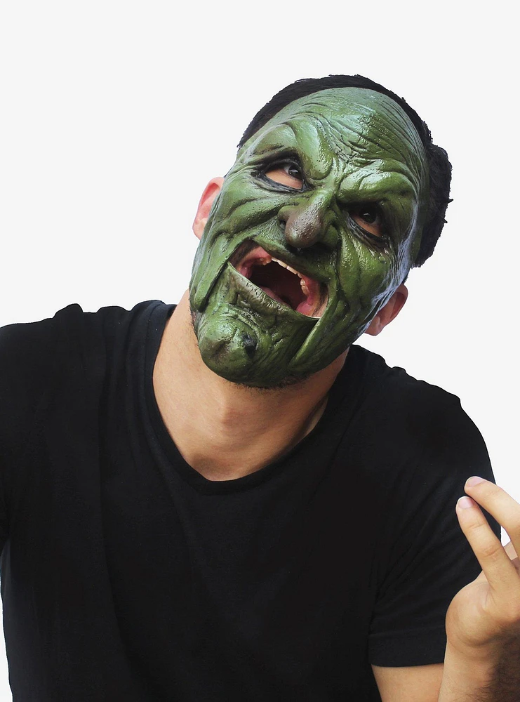 Hot Topic Green Evil Witch Mask | Hamilton Place