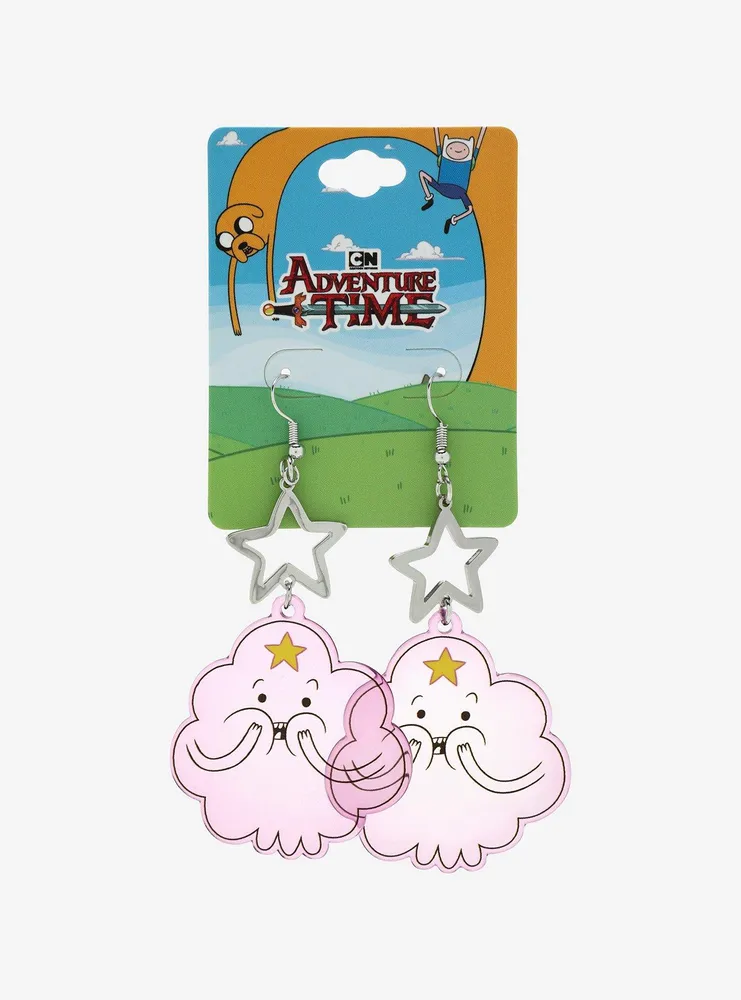 Boxlunch Adventure Time Lumpy Space Princess Acrylic Charm Earrings ...