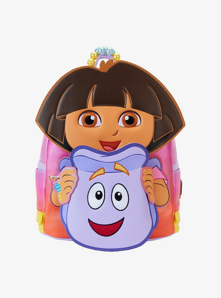 Hot Topic Loungefly Dora The Explorer Figural Mini Backpack | Hamilton ...