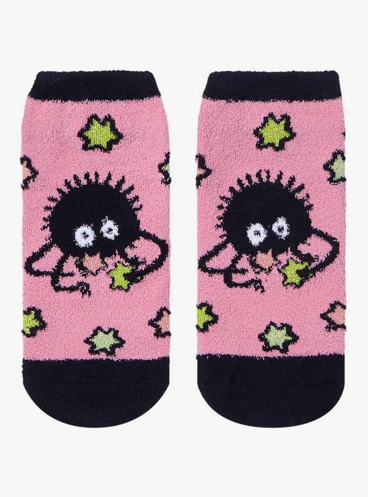 Hot Topic Studio Ghibli Spirited Away Soot Sprite Stars Cozy Socks ...