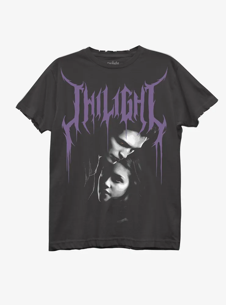Hot Topic Twilight Destructed Boyfriend Fit Girls T-Shirt | CoolSprings ...