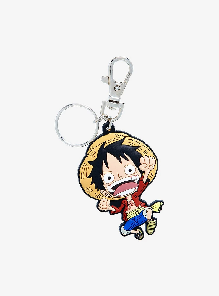 Hot Topic One Piece Luffy Chibi Key Chain | Hamilton Place