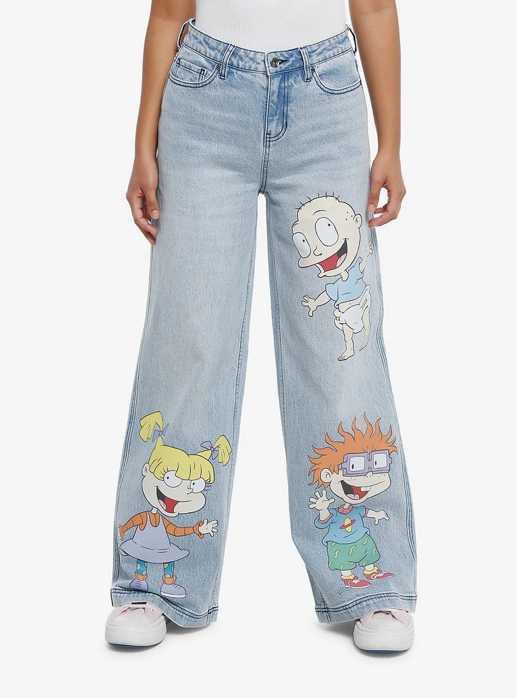 Hot Topic Rugrats Trio Wide Leg Jeans | Hamilton Place