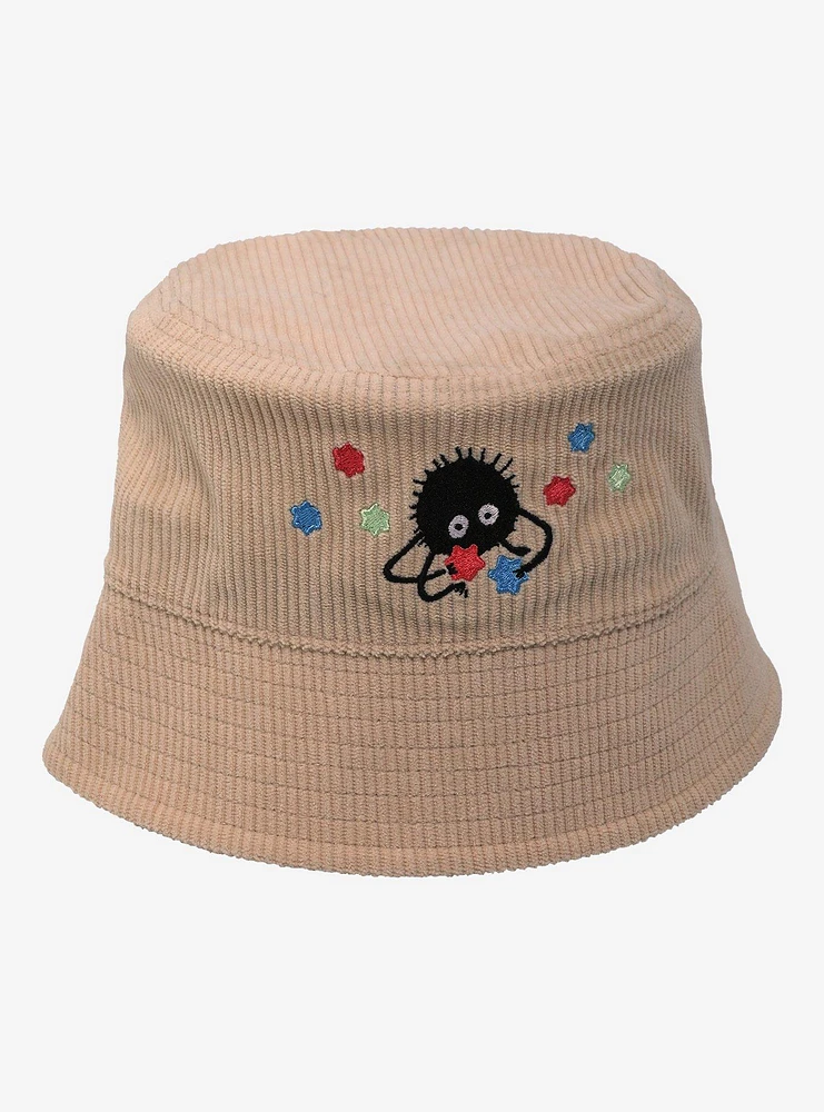 Hot Topic Studio Ghibli® Spirited Away Soot Sprite Corduroy Bucket Hat ...
