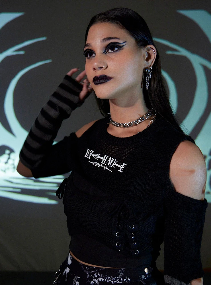 Hot Topic Death Note Logo Bolero Girls Crop Shrug | Hamilton Place