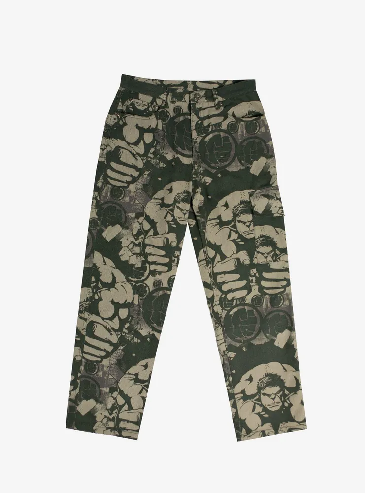 Boxlunch Marvel Hulk Youth Denim Cargo Pants | Hamilton Place