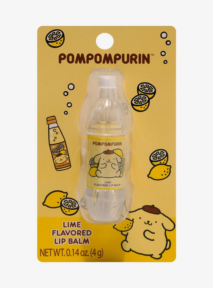 Boxlunch Sanrio Pompompurin Soda Bottle Lime Flavored Lip Balm ...