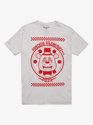 Hot Topic Five Nights At Freddy's Freddy Fazbear's Pizzeria Logo T ...