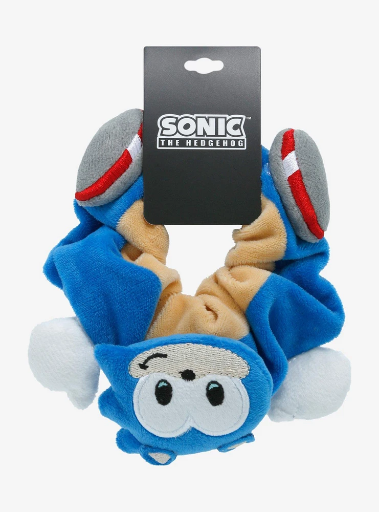 Hot Topic Sonic The Hedgehog Sonic Plush Scrunchie | Brazos Mall