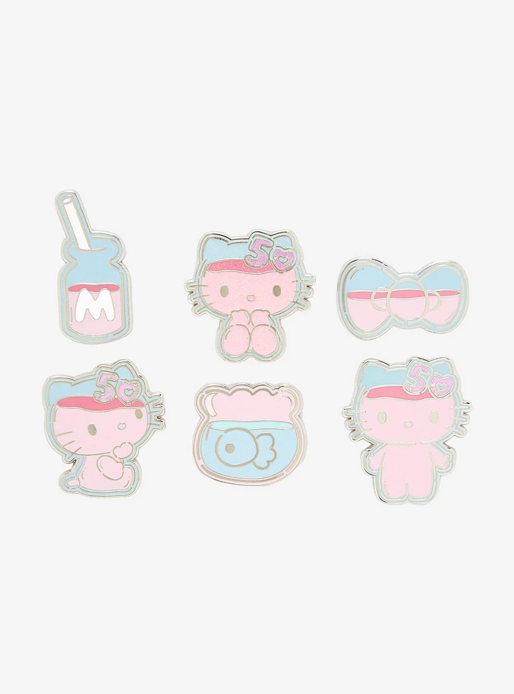 Hot Topic Loungefly Hello Kitty 50th Anniversary Blind Box Enamel Pin | Hamilton Place
